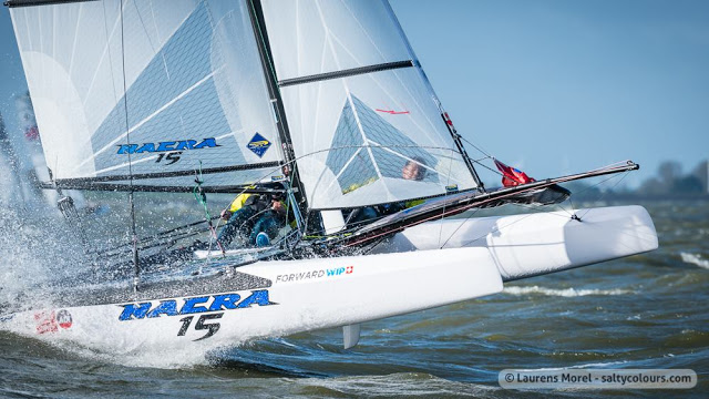 Nacra 15 Worlds 2018: Day 1 - Catamaran Racing , News & Design